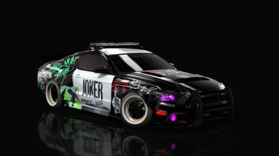 Ford Mustang 302 Joker Police Car | Car Mod | Assetto World