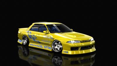 Nissan jyw0rld HCR32 Sedan | Car Mod | Assetto World