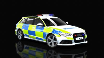 Audi A6 Avant (Police) HK51 P1 retune | Car Mod | Assetto World