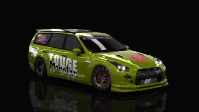 Nissan Stagea R35 GTR Drift spec. Stage 3 | Car Mod | Assetto World