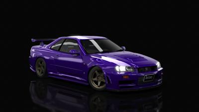 Nissan Skyline GT-R R34 V-Spec | Redd Tuned | Car Mod | Assetto World