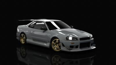 Nissan C-West N1 II Skyline GT-R R34 | Car Mod | Assetto World