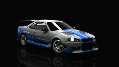 Nissan C-West N1 II Skyline GT-R R34 | Car Mod | Assetto World