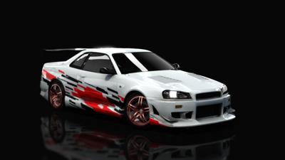Nissan C-West N1 II Skyline GT-R R34 | Car Mod | Assetto World