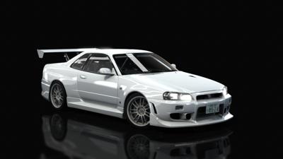 Nissan Skyline GTR R34 V-Spec C-WEST | Car Mod | Assetto World
