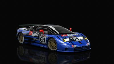 Bugatti EB110 SS R GT1 | Car Mod | Assetto World