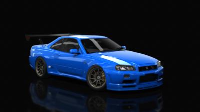 Nissan Skyline GT-R BNR 34 KNM N Line | Car Mod | Assetto World